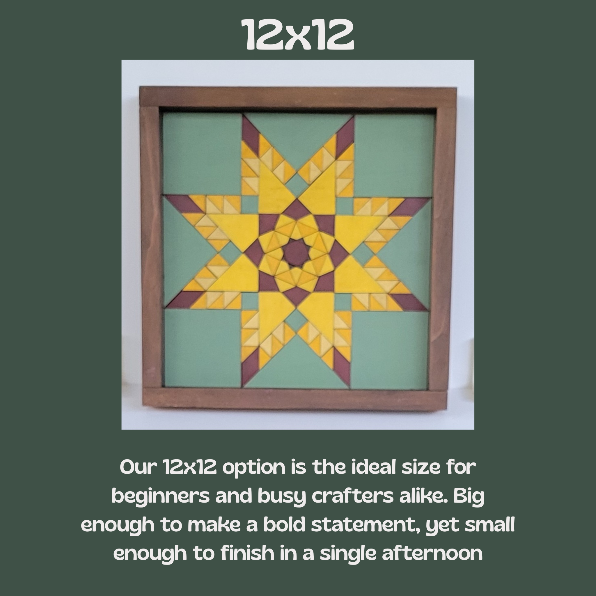 12x12 Barn Quilt Kits – Page 4 – Covert Creations Shop