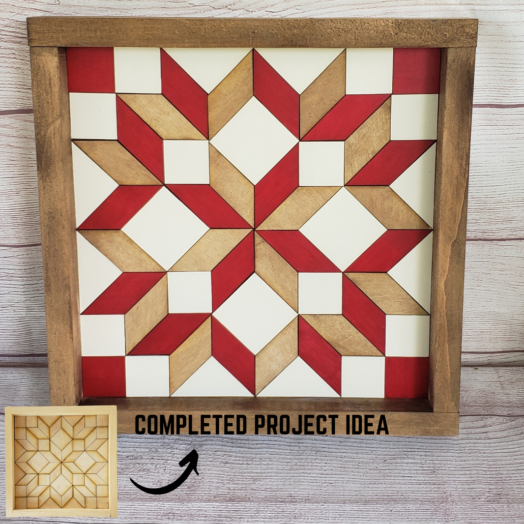 24x24 Barn Quilt Kits – Covert Creations Shop
